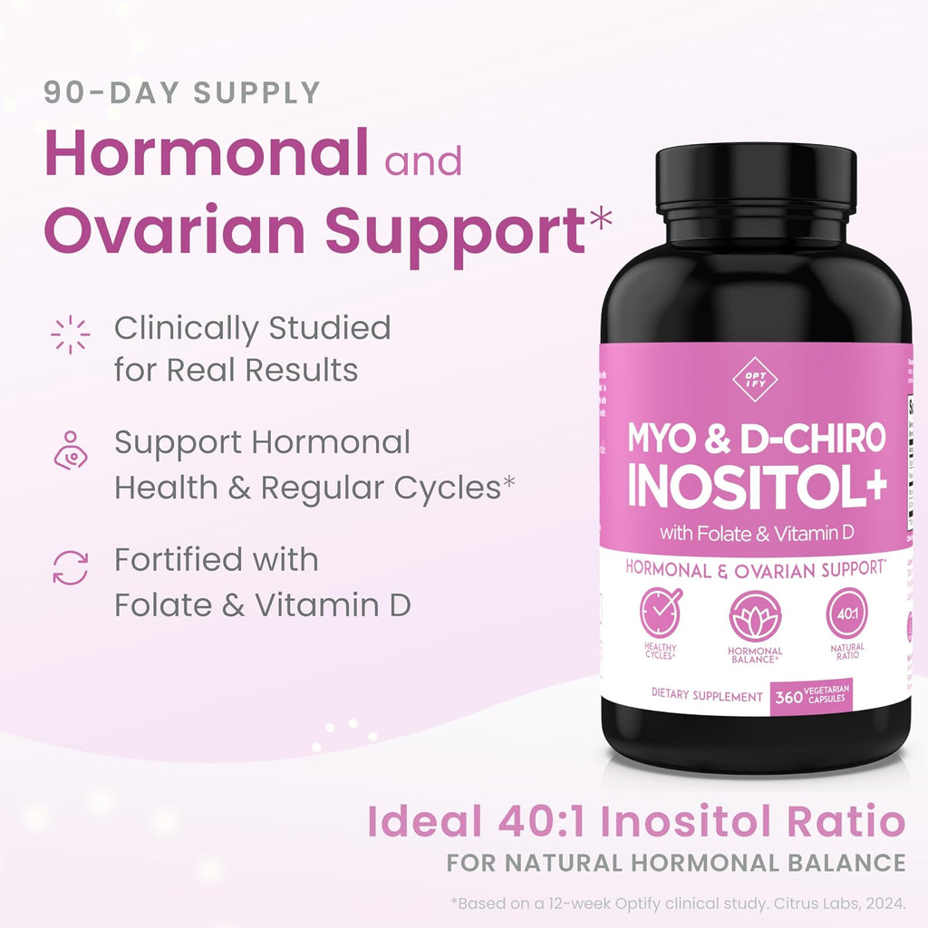 D-Chiro Inositol capsules for PCOS support