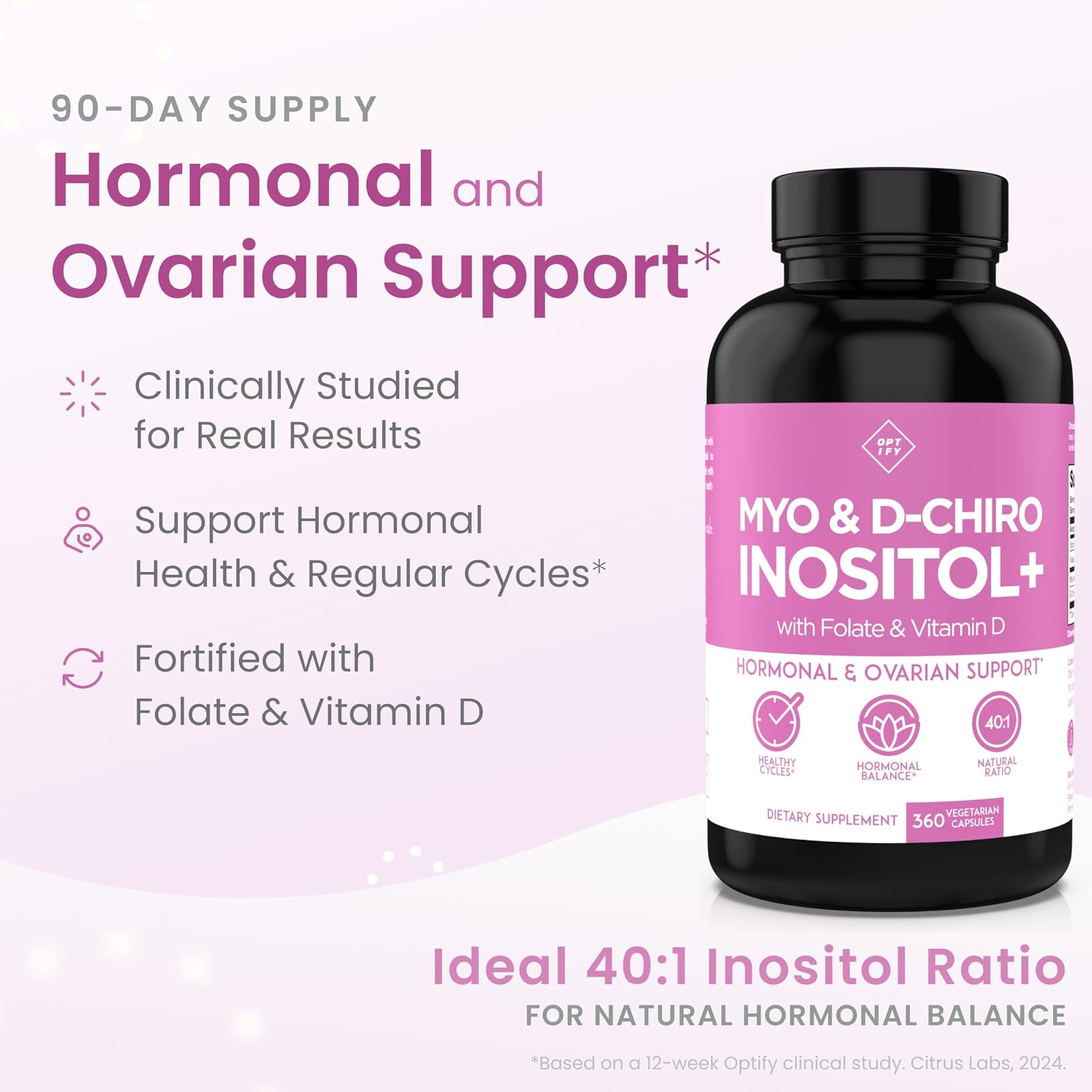 D-Chiro Inositol capsules for PCOS support