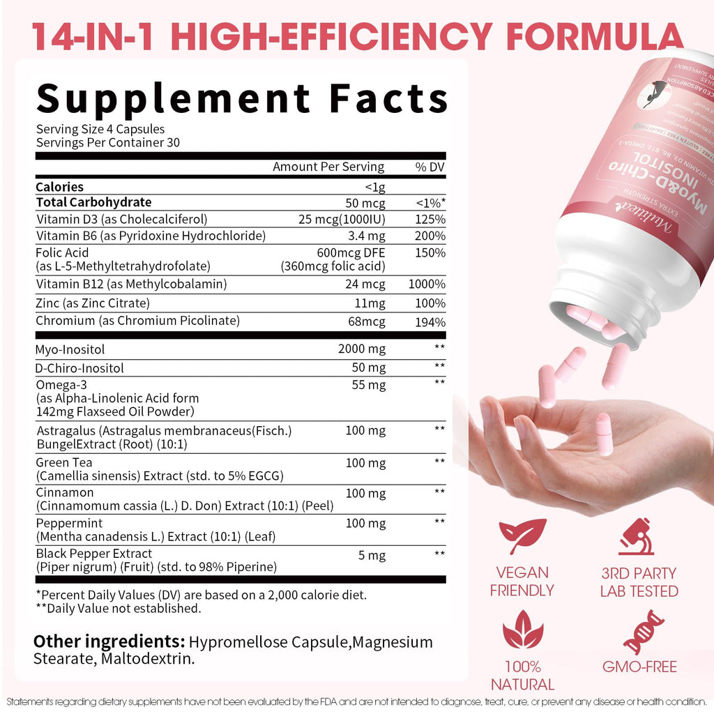 D-Chiro Inositol for hormonal balance