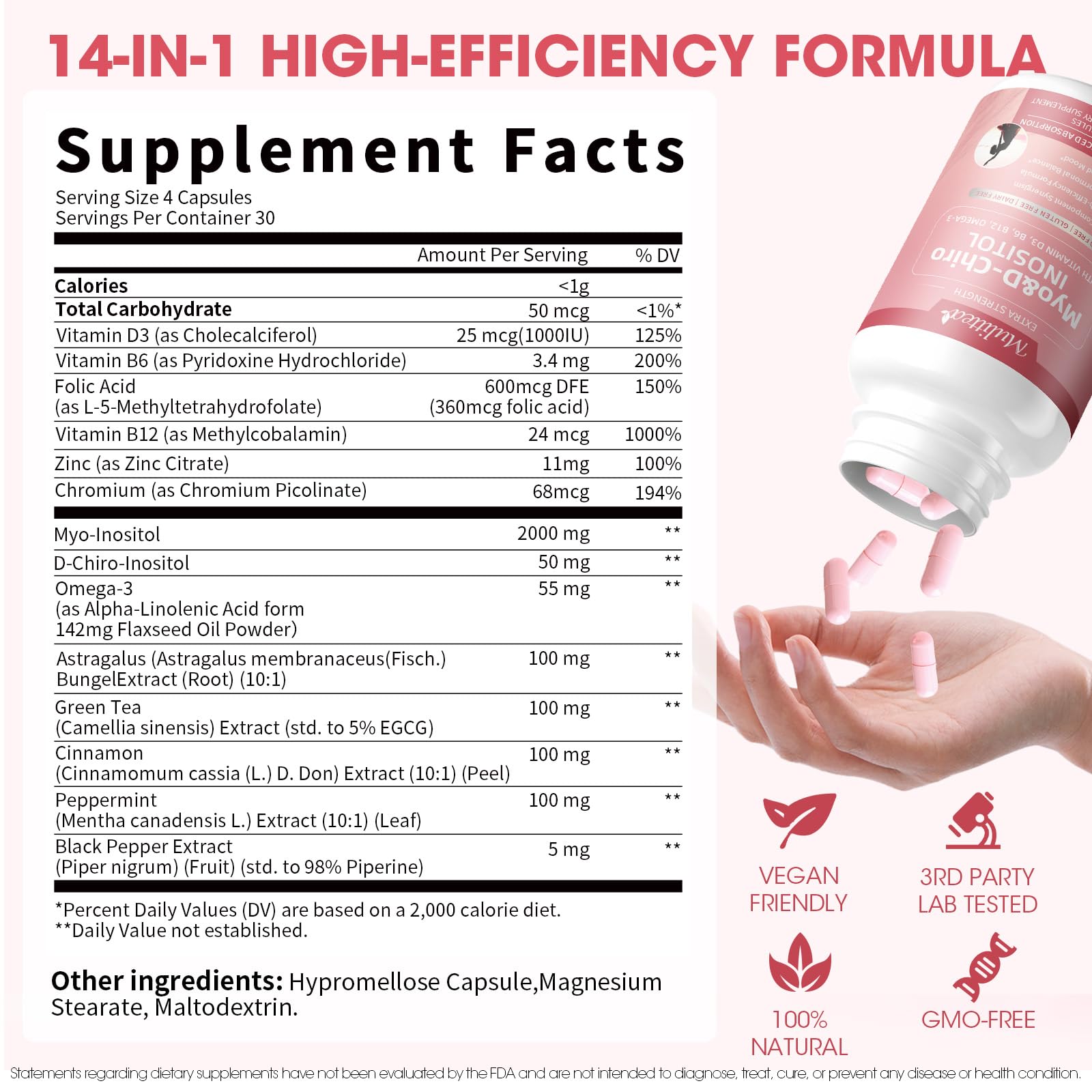 D-Chiro Inositol for hormonal balance