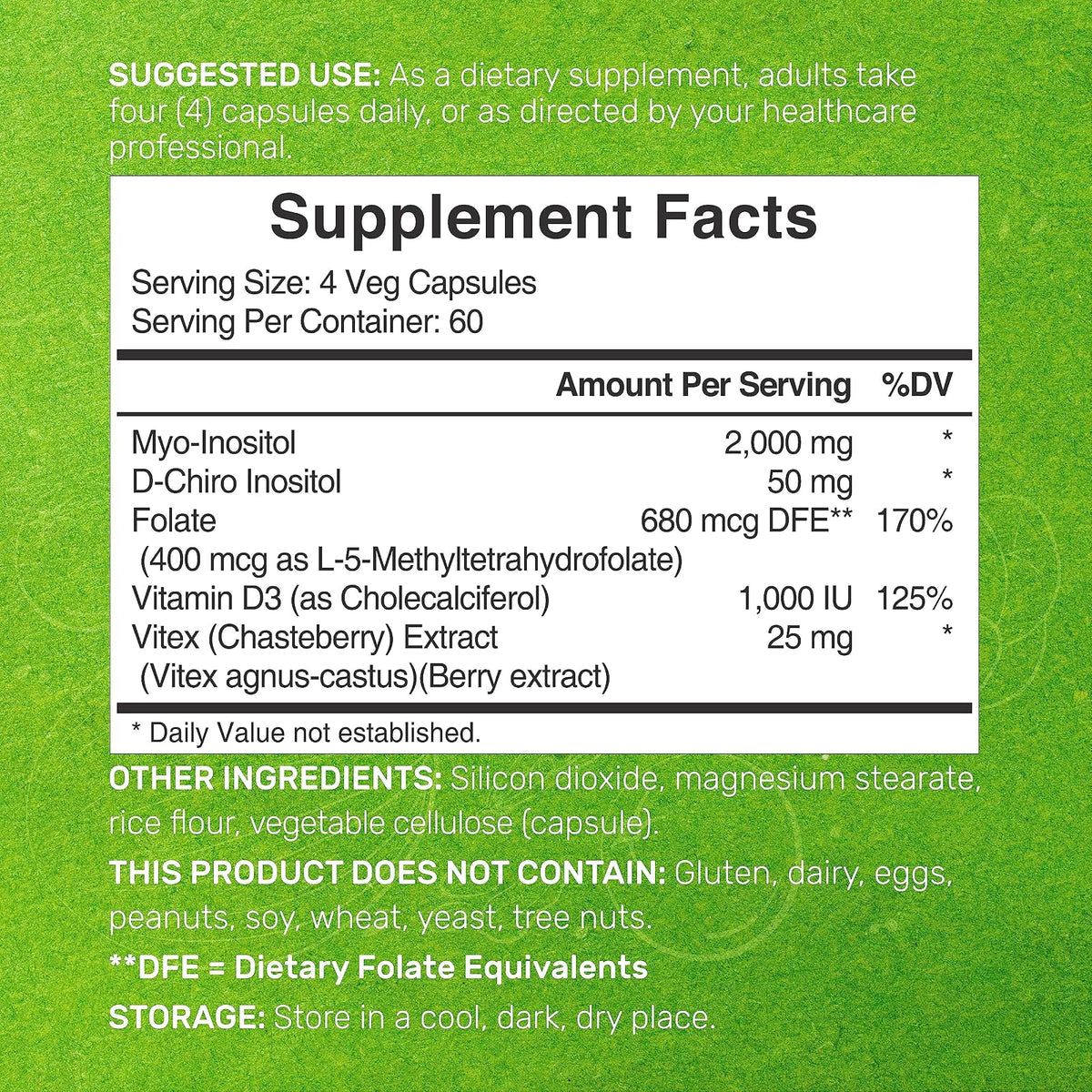 D-Chiro Inositol for hormonal balance