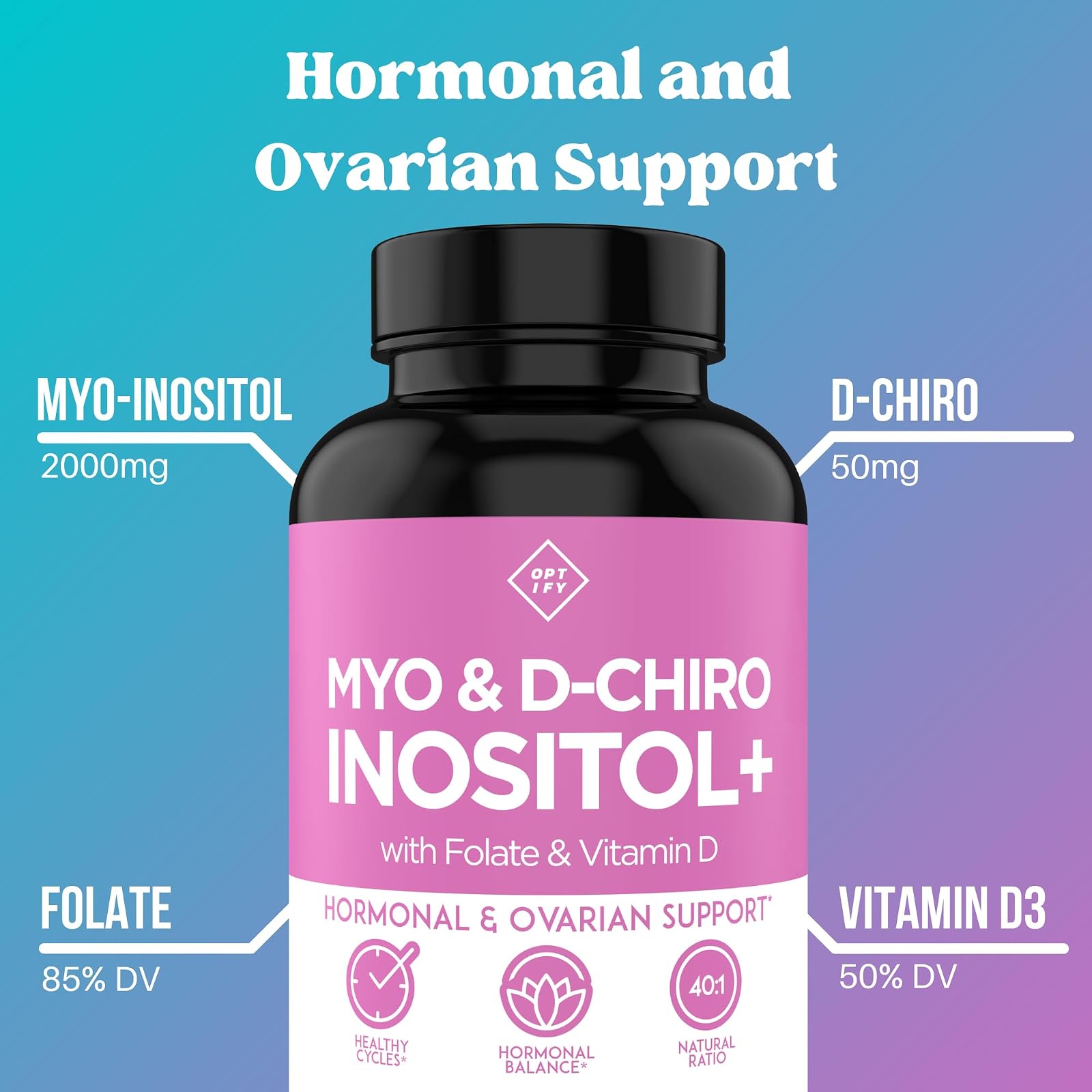 D-Chiro Inositol for hormonal balance