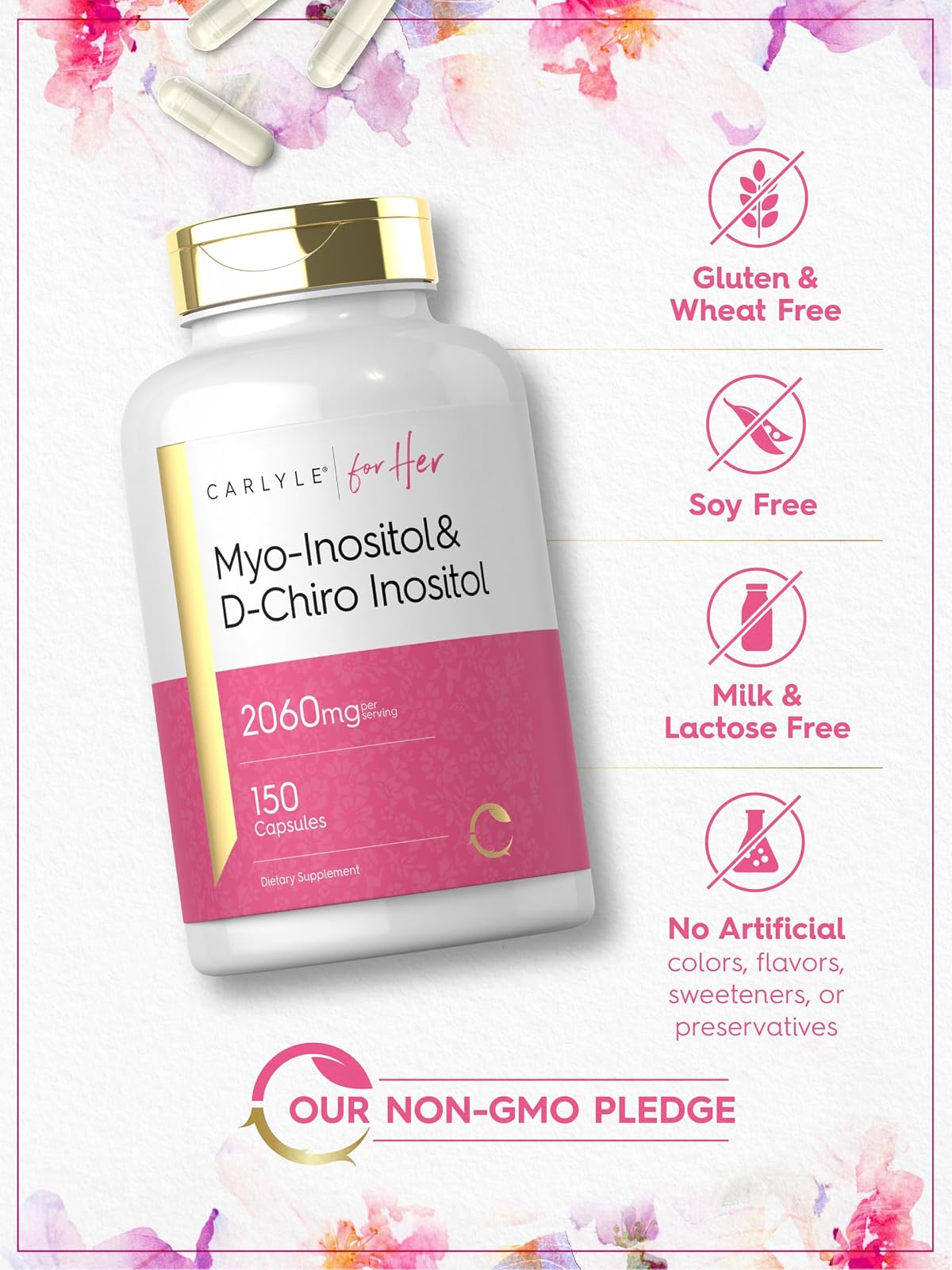 D-Chiro Inositol for PCOS support