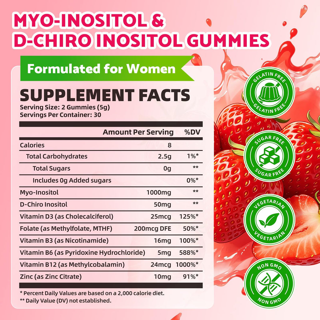 D-Chiro-Inositol gummies for better mood