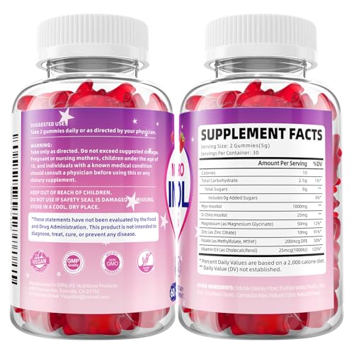 D-Chiro Inositol gummies for metabolic health