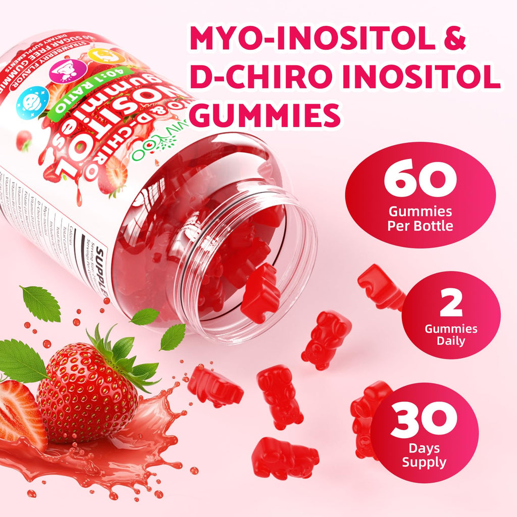 D-Chiro-Inositol gummies for metabolic health