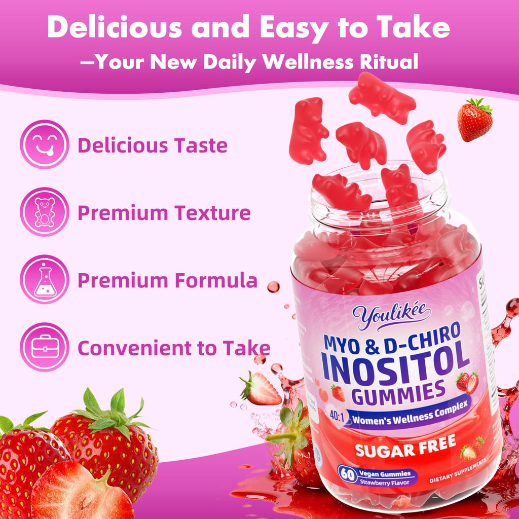 D-Chiro Inositol gummies for reproductive health