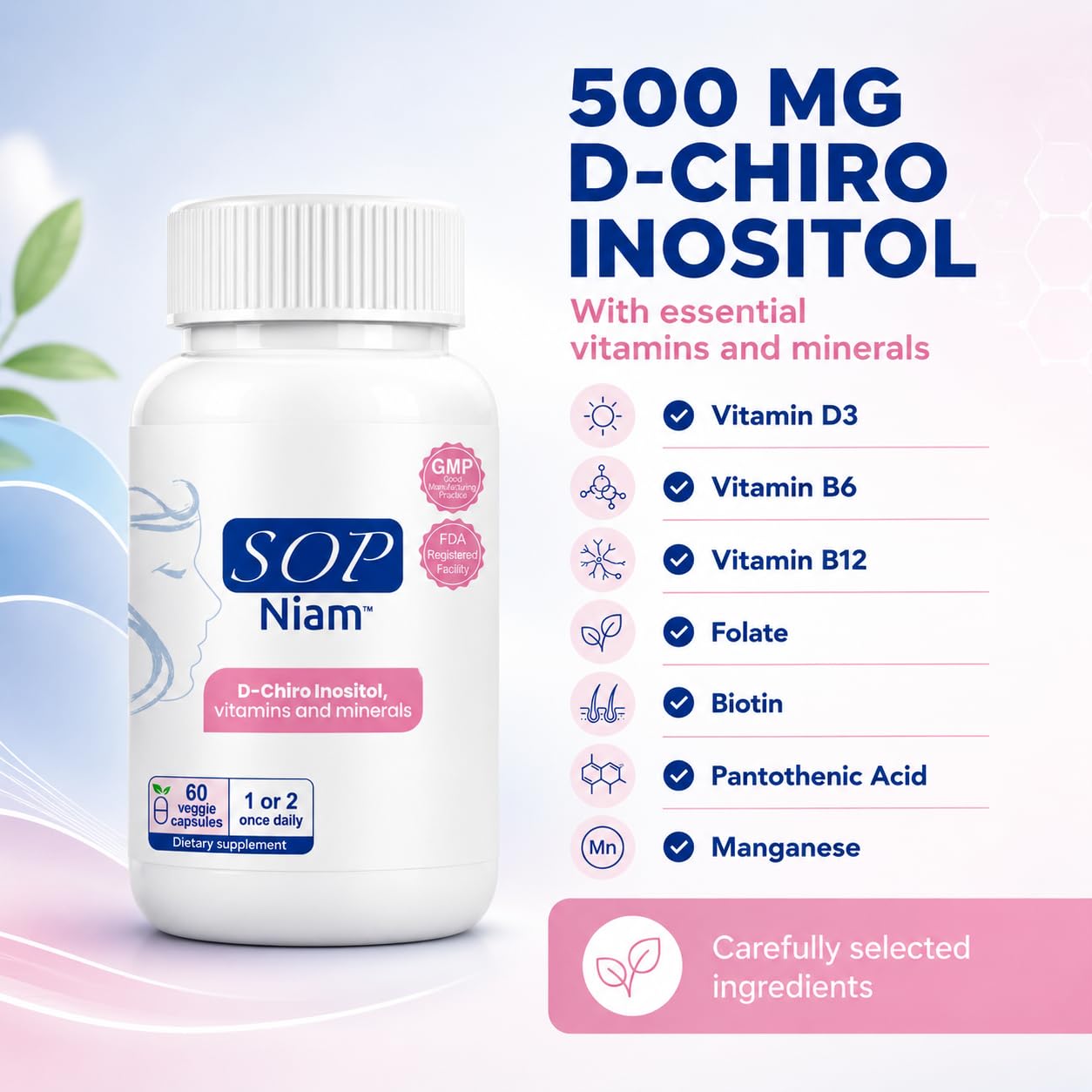 D-Chiro Inositol kids multivitamin capsules