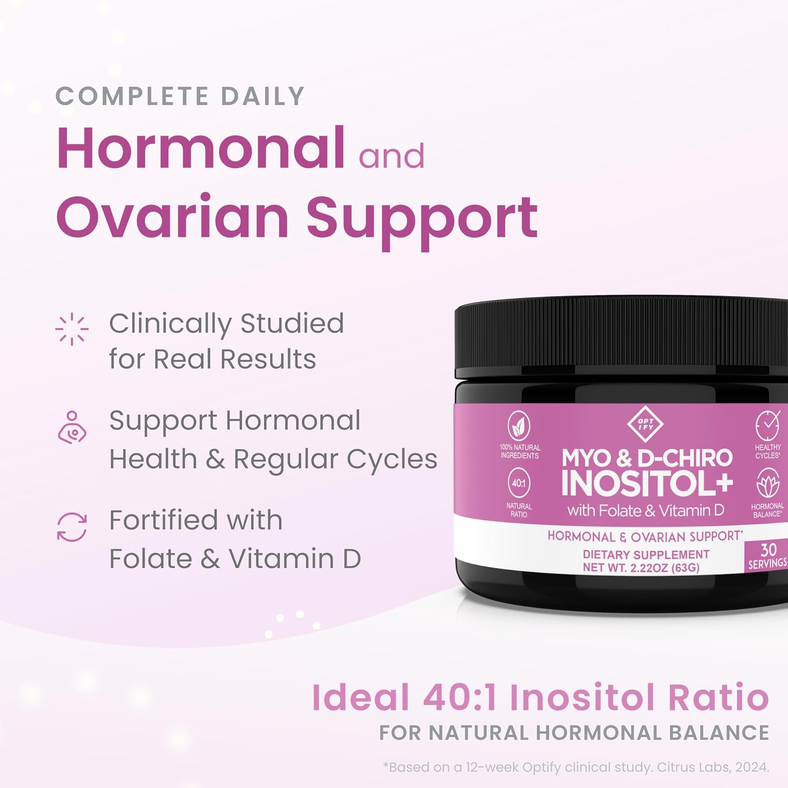 D-Chiro Inositol supplement for hormone balance