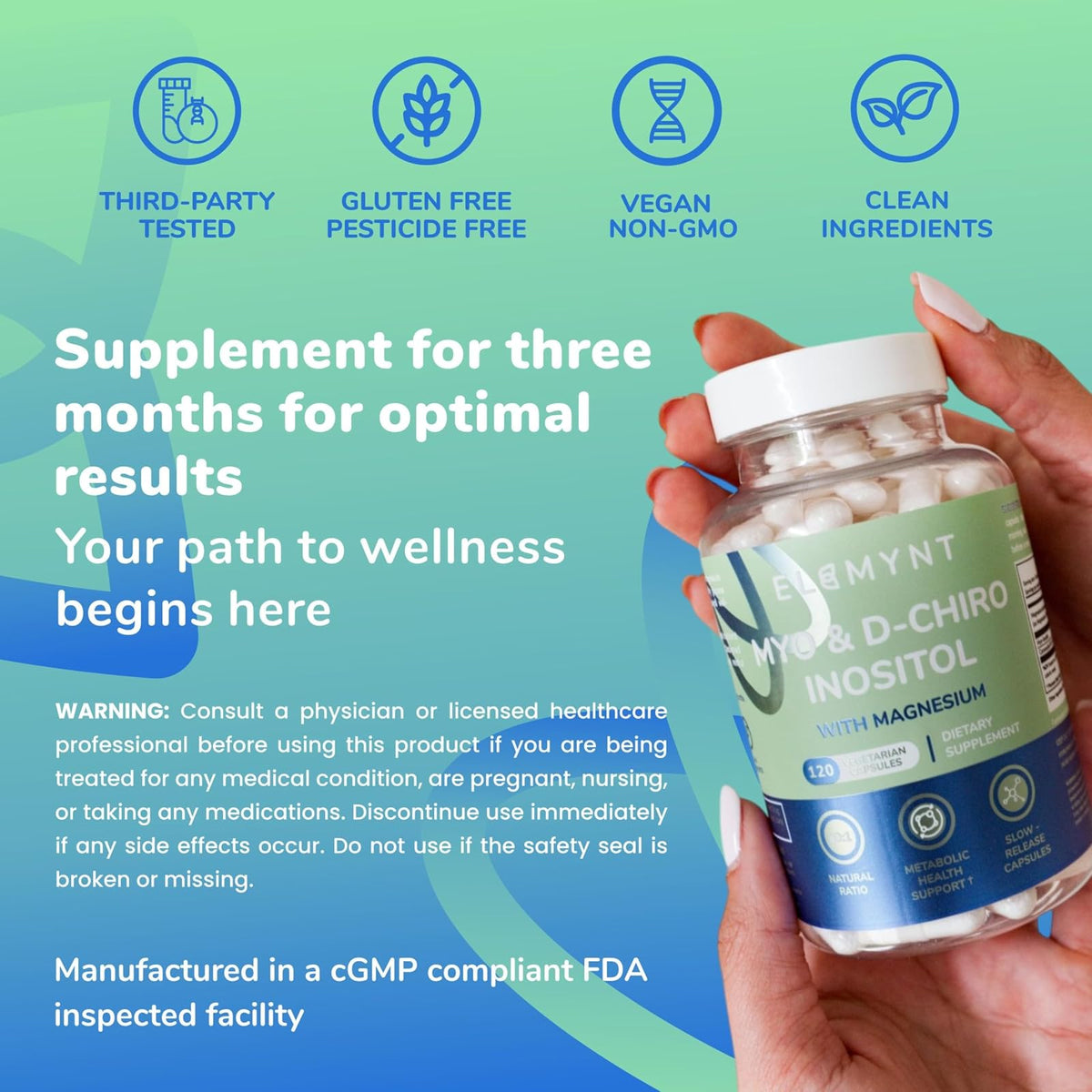 D-Chiro Inositol support for PCOS