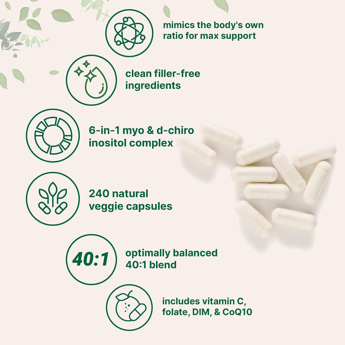 D-Chiro Inositol support for PCOS
