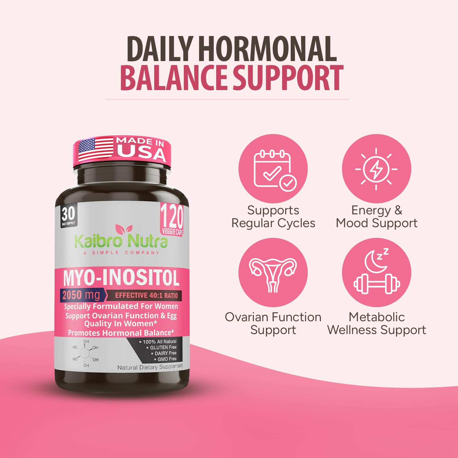 D-Chiro Inositol support for PCOS