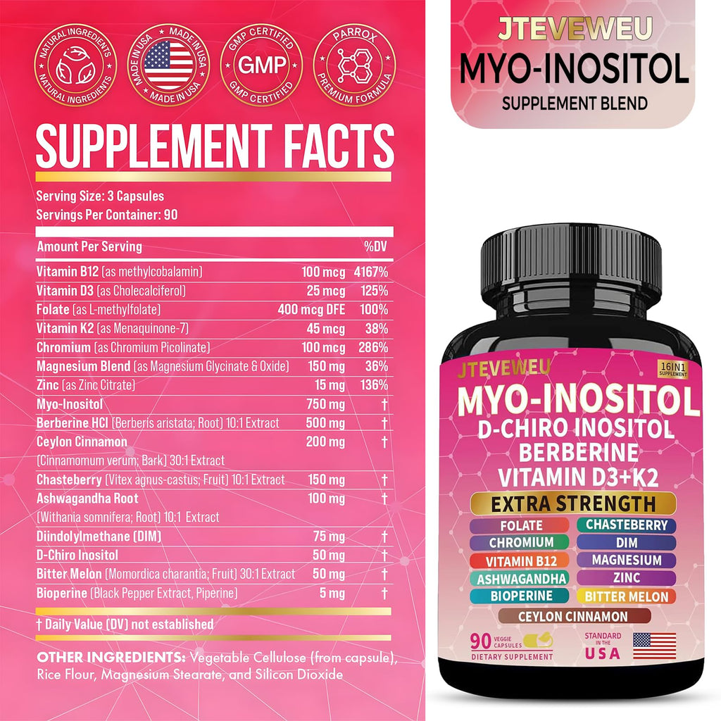 D-Chiro Inositol supports hormonal balance