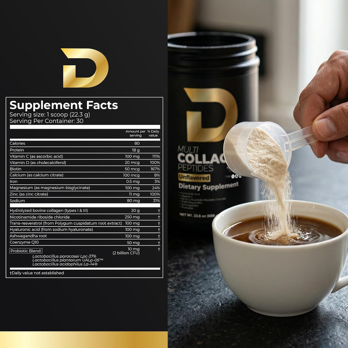 D Collagen for overall wellness