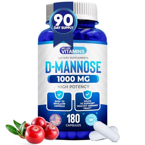 D-Mannose 1000 mg veggie capsules