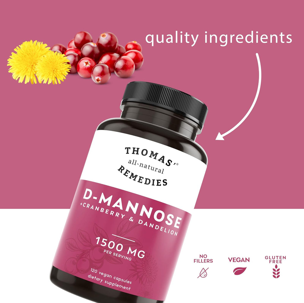 D-Mannose 1200 mg dosage