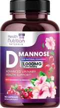 D-Mannose 1300 mg capsules for urinary health
