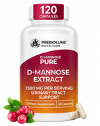 D-Mannose 1500 mg vegetable capsules