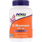 D-Mannose 500 mg capsules for urinary health