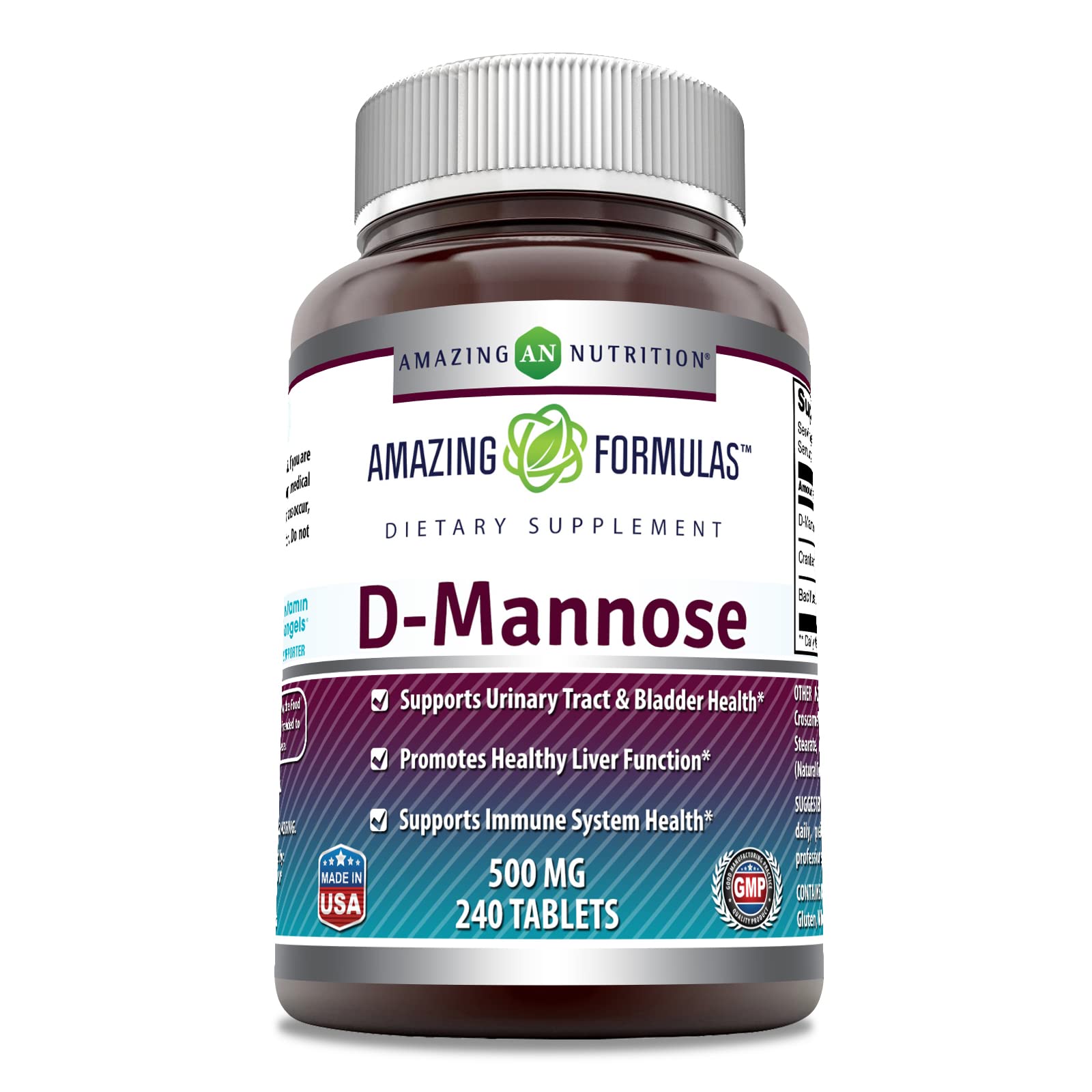 D-Mannose 500mg health benefits