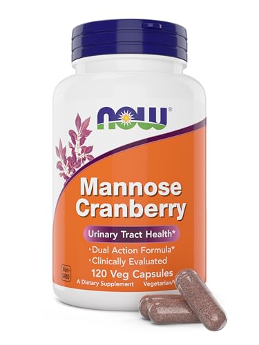 d-Mannose and cranberry capsules for wellness