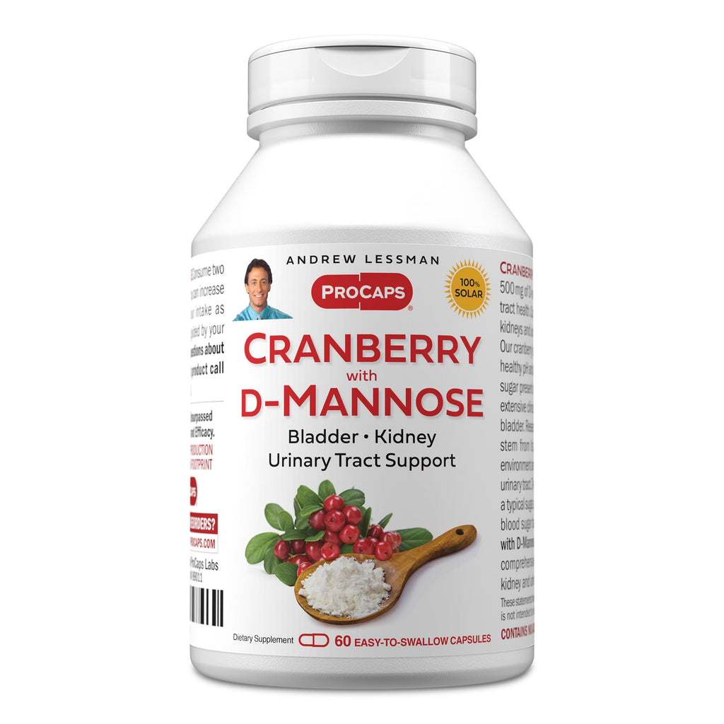 D-Mannose and cranberry supplement