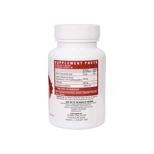 D-Mannose and vitamin C formula