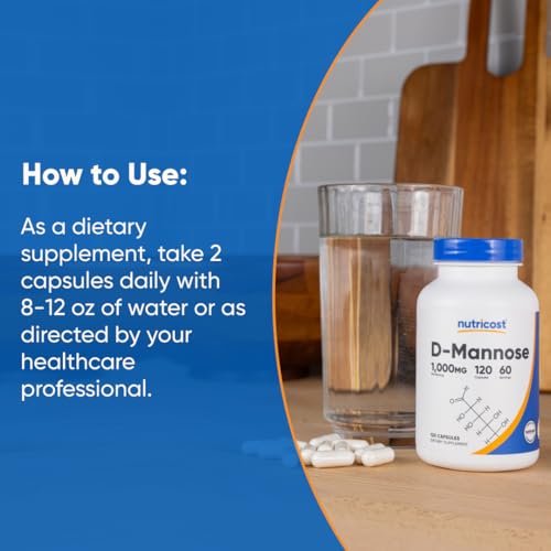 D-Mannose capsules for infection prevention