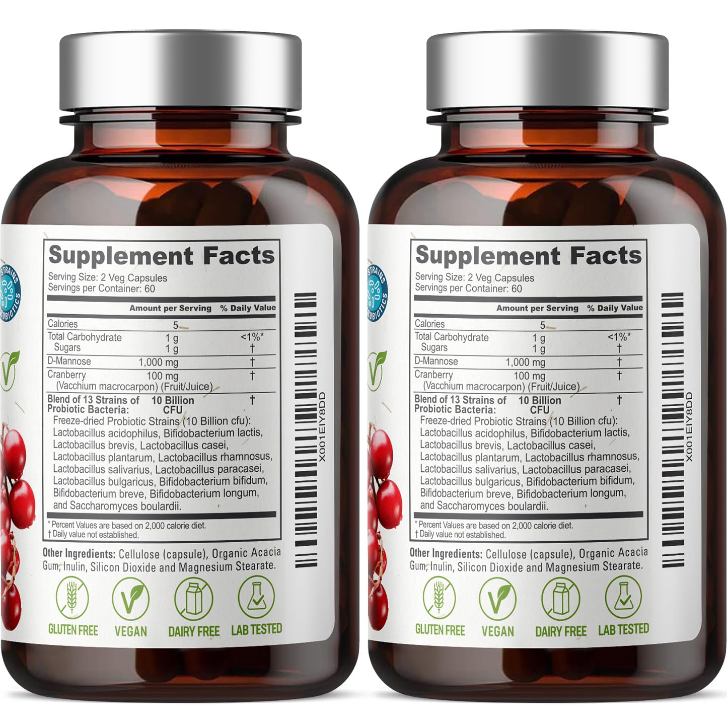 D-Mannose capsules for seniors