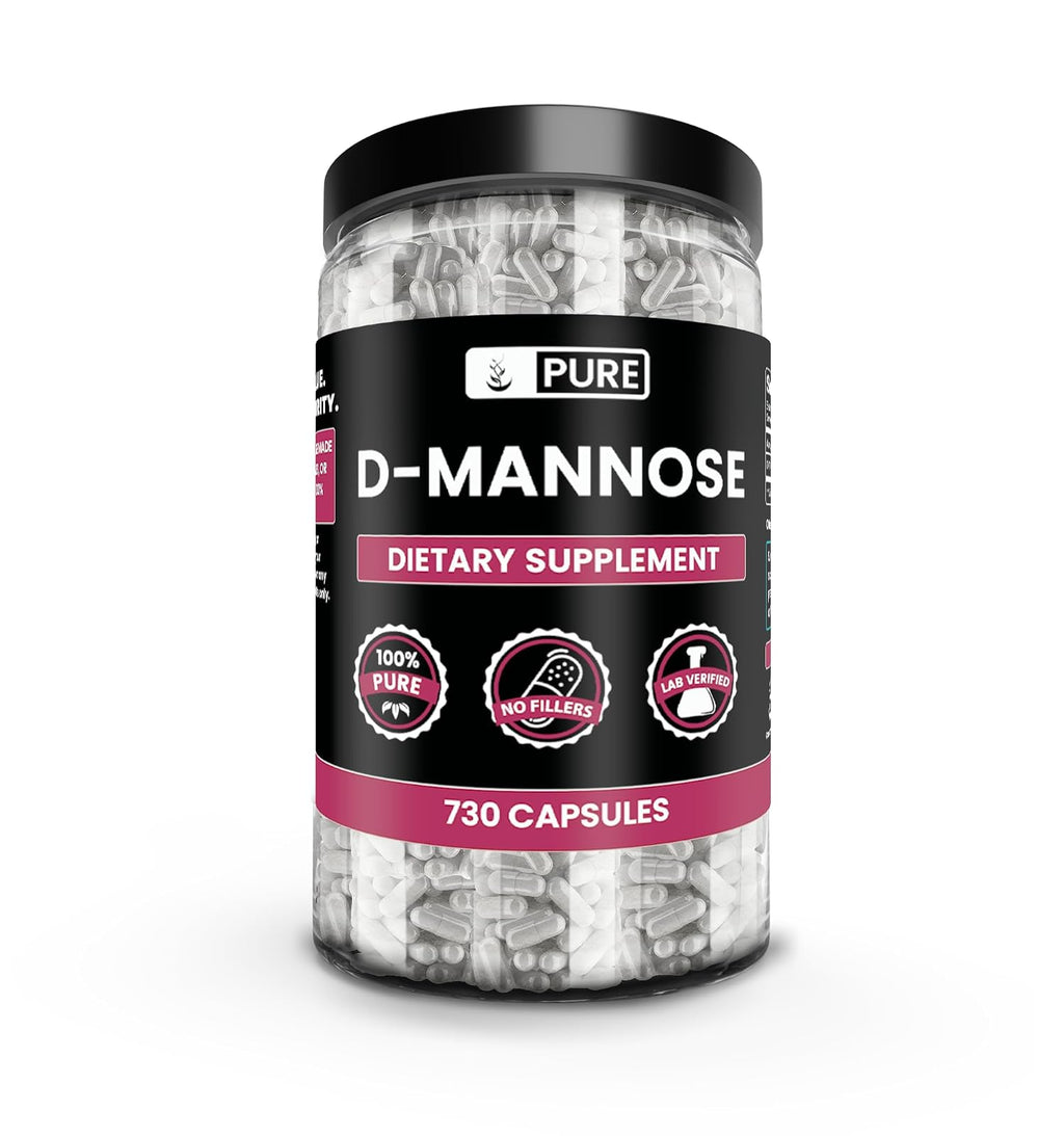 D-mannose capsules for urinary health
