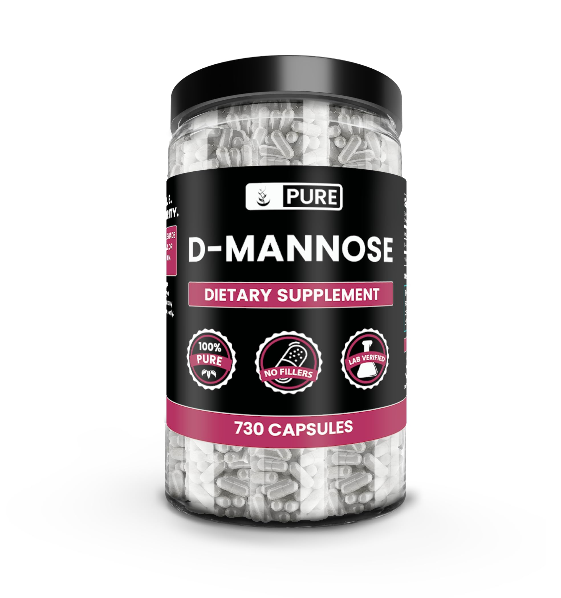 D-Mannose capsules for urinary health