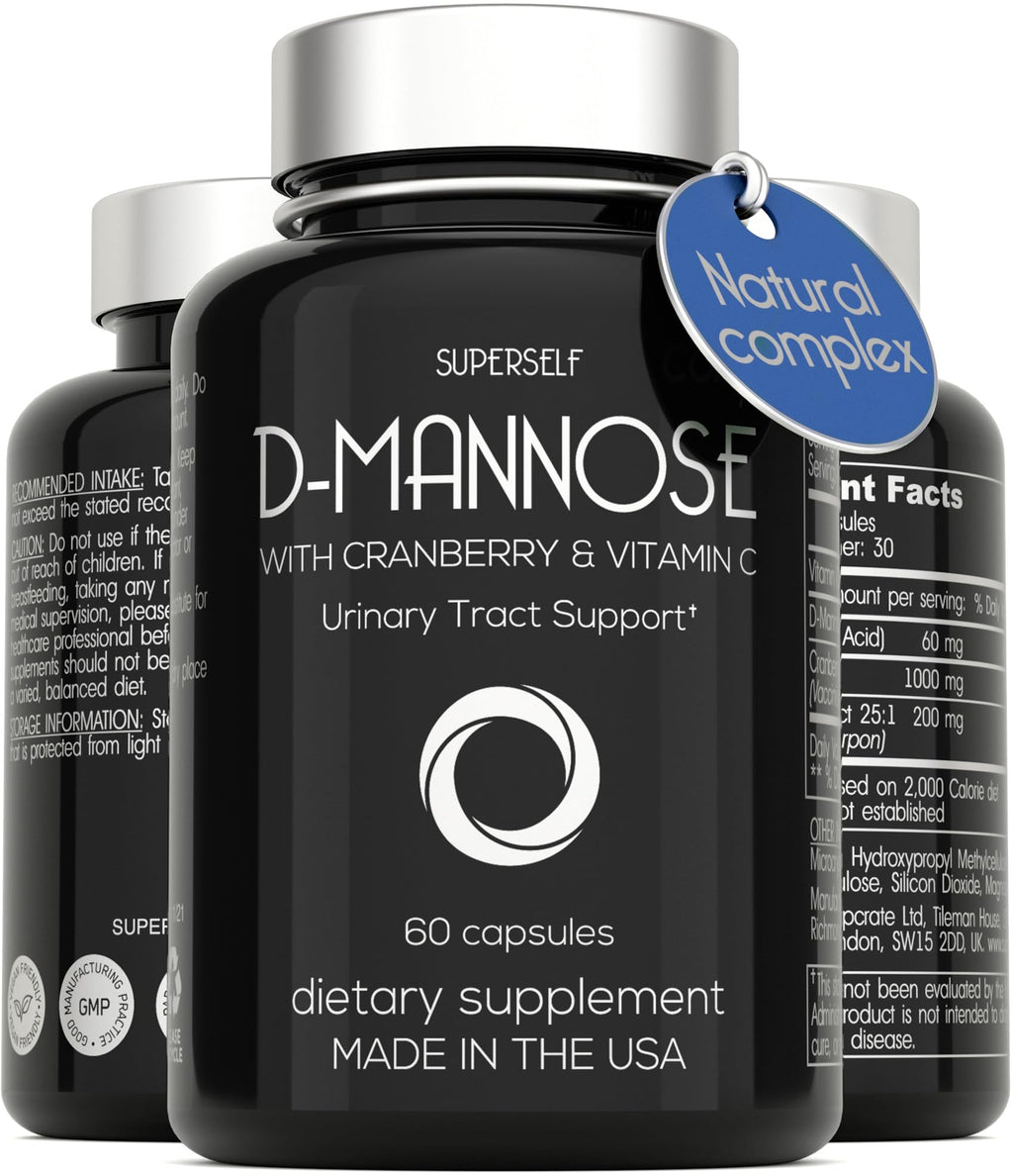 D-Mannose capsules for urinary health