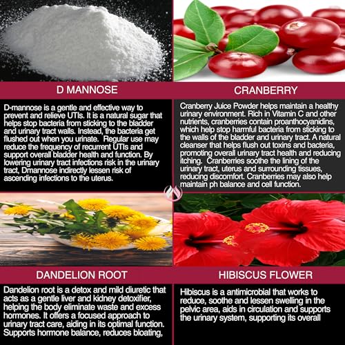 D Mannose capsules for UTI support