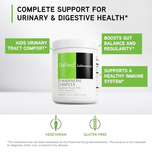D-Mannose Complex promotes urinary wellness