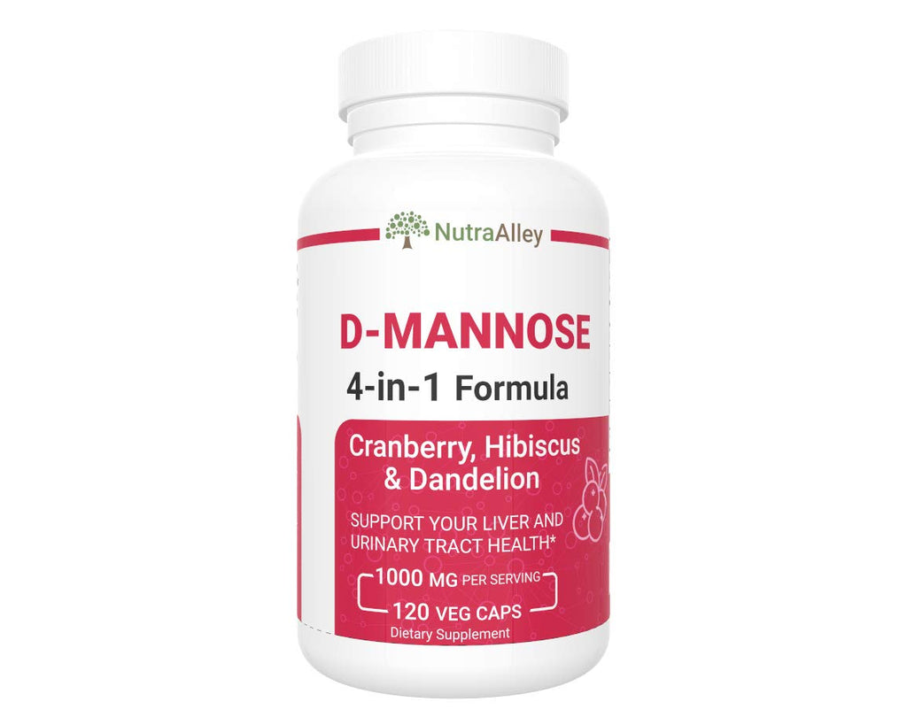 D Mannose cranberry capsules for bladder health
