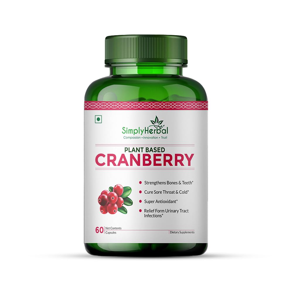 D Mannose cranberry capsules for health