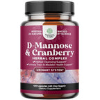 D Mannose cranberry capsules for urinary health