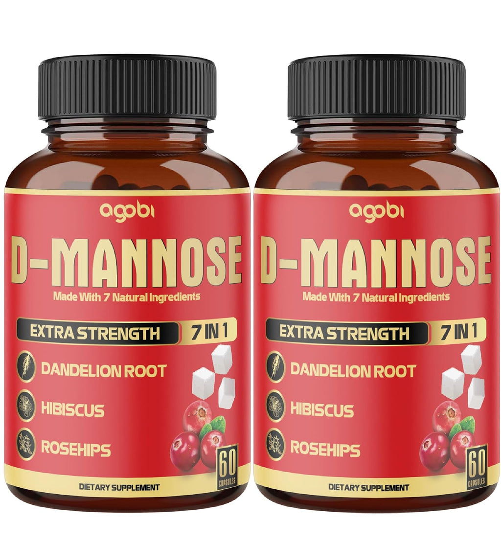 D-Mannose cranberry capsules for urinary health