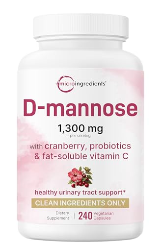 D Mannose cranberry capsules for women