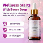 D-Mannose cranberry drops for hydration