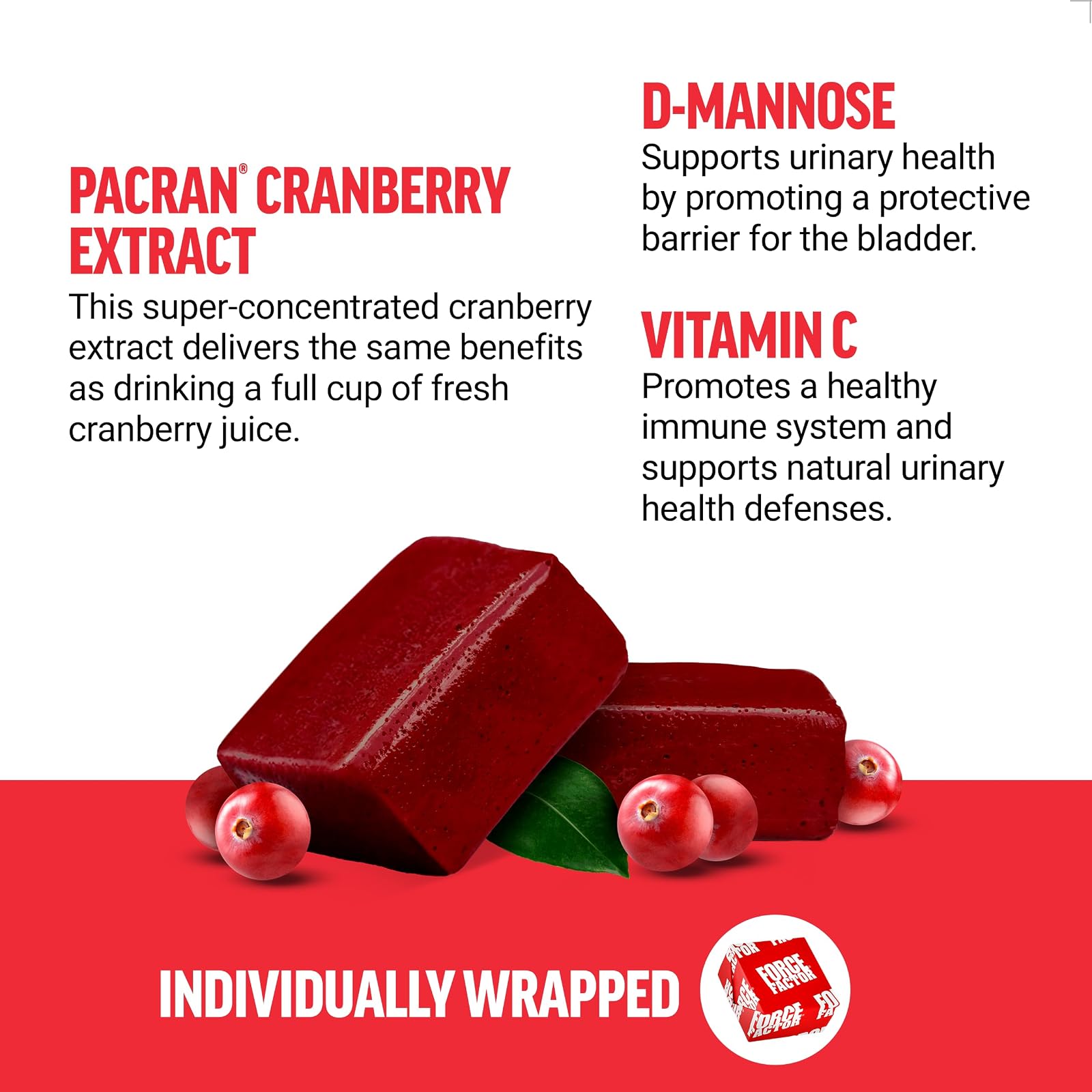 D Mannose cranberry extract