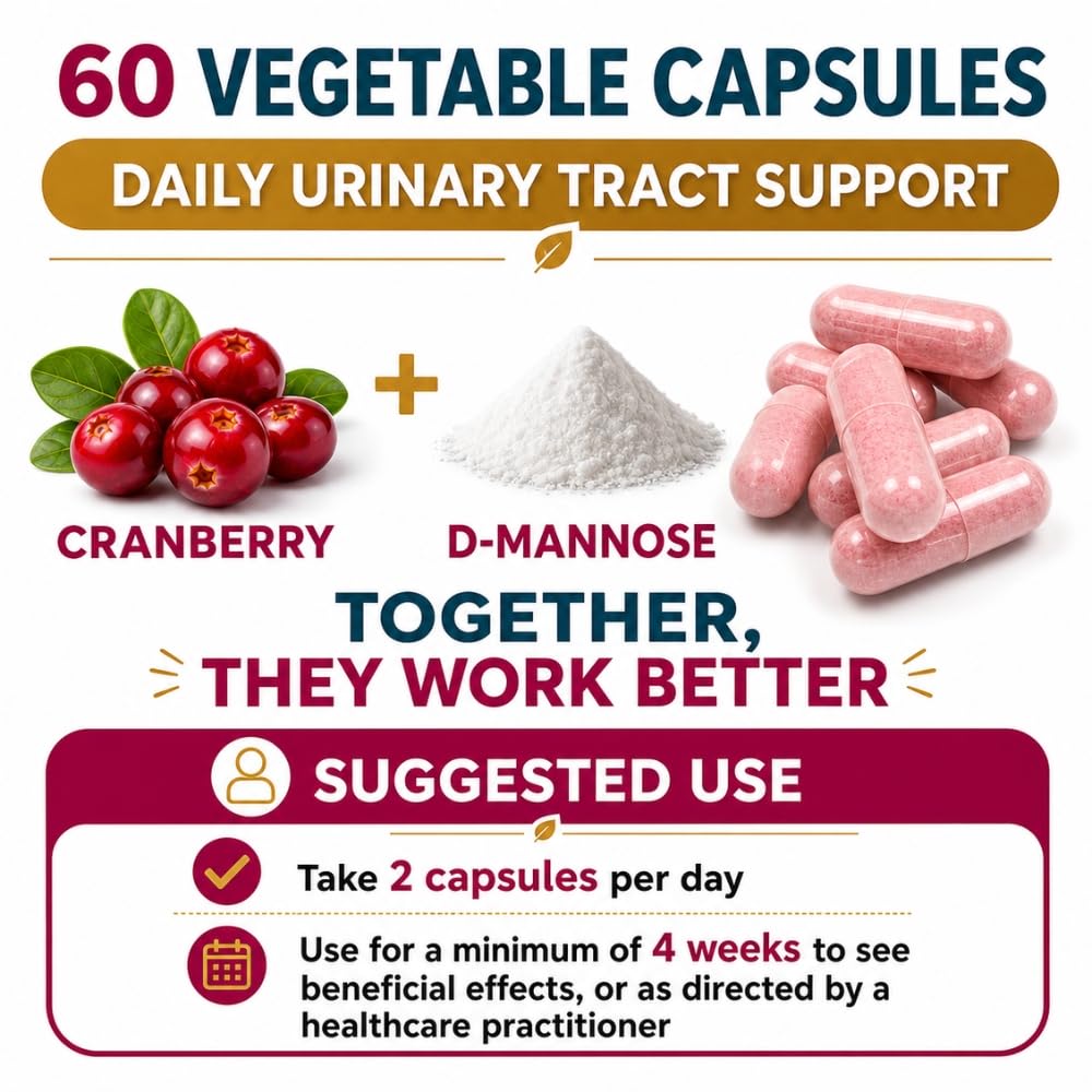 D-Mannose cranberry for everyday health