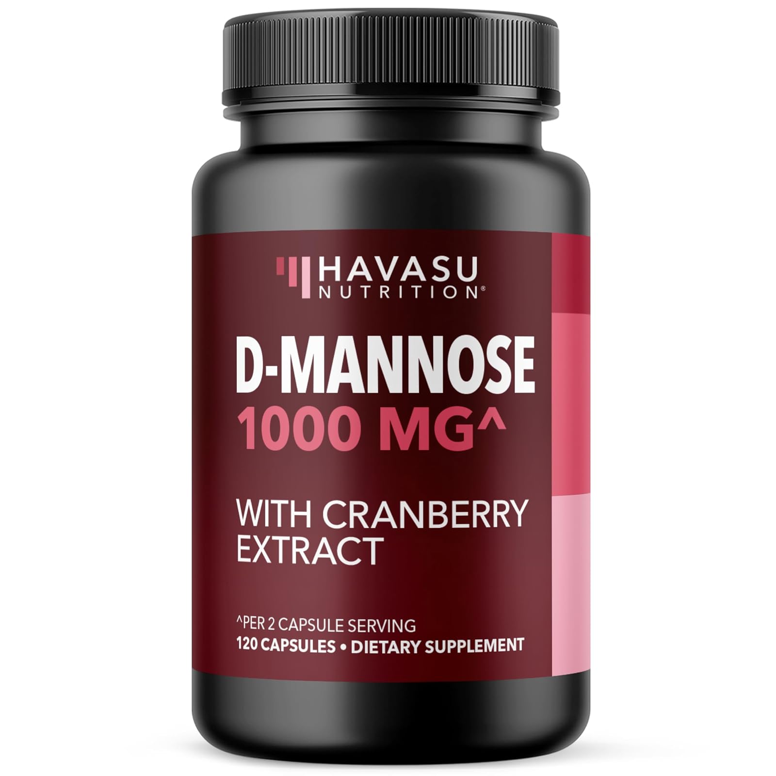 D Mannose cranberry supplement capsules
