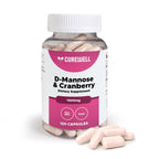 D-Mannose cranberry supplement capsules