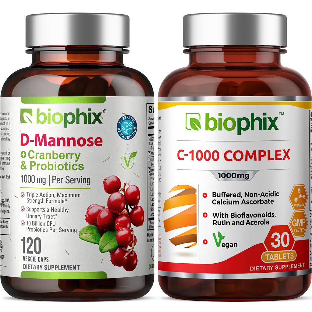 D-Mannose cranberry supplement for health
