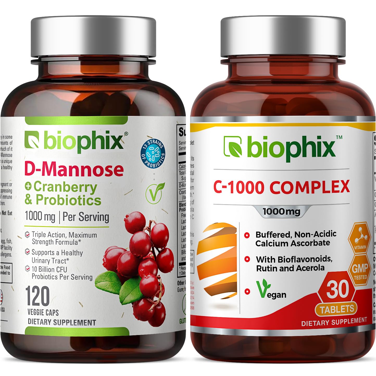 D-Mannose cranberry supplement for health