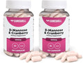 D-Mannose cranberry supplement for urinary health