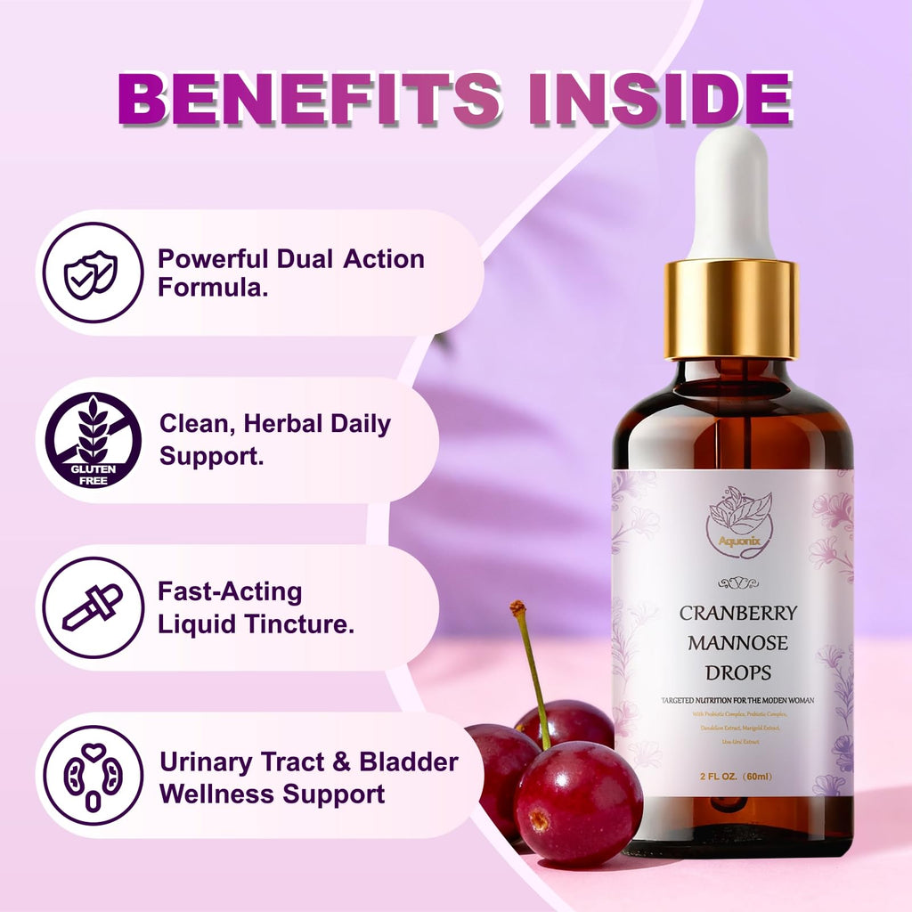 D-Mannose drops for everyday wellness