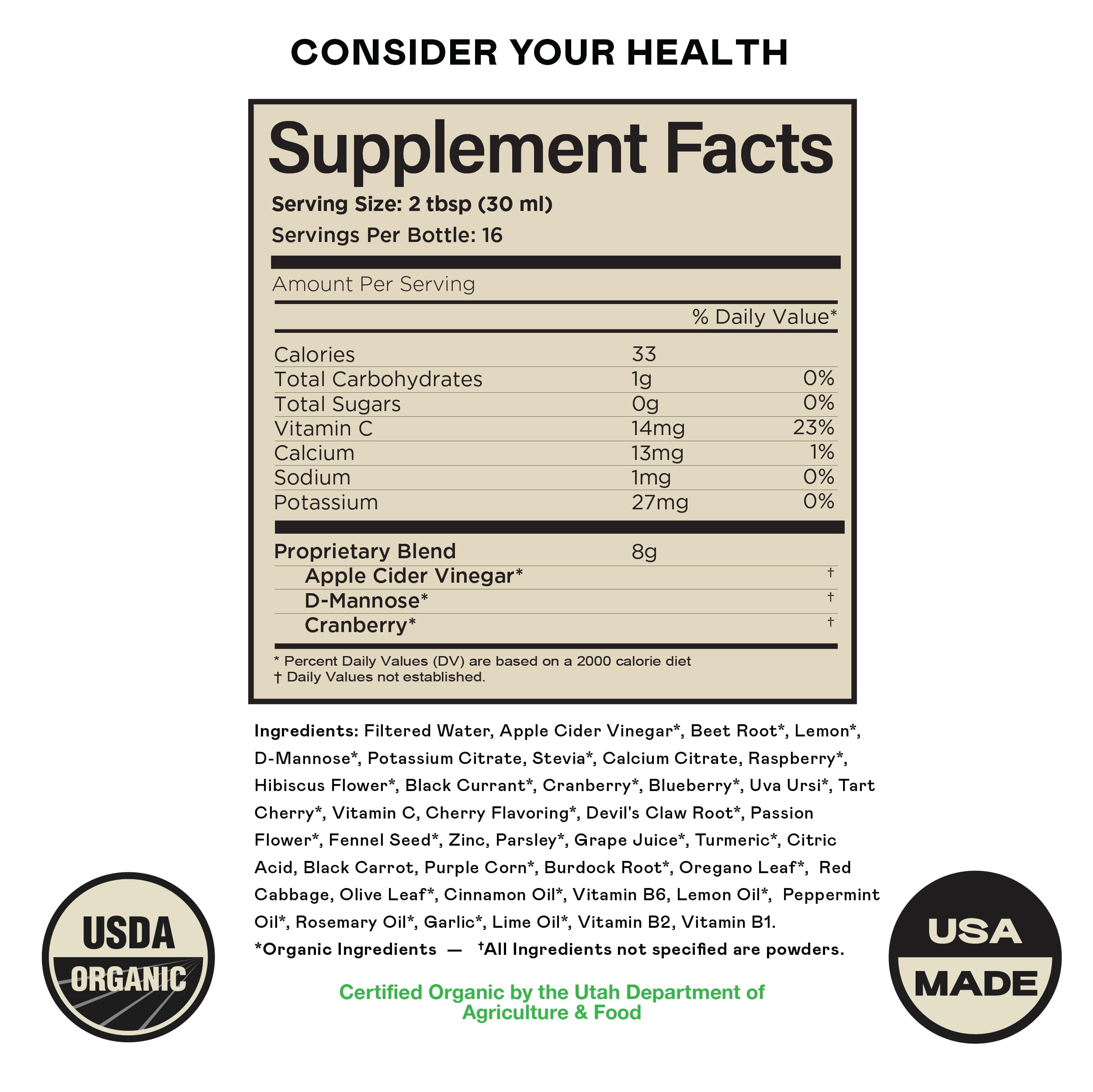 D-Mannose for bladder health