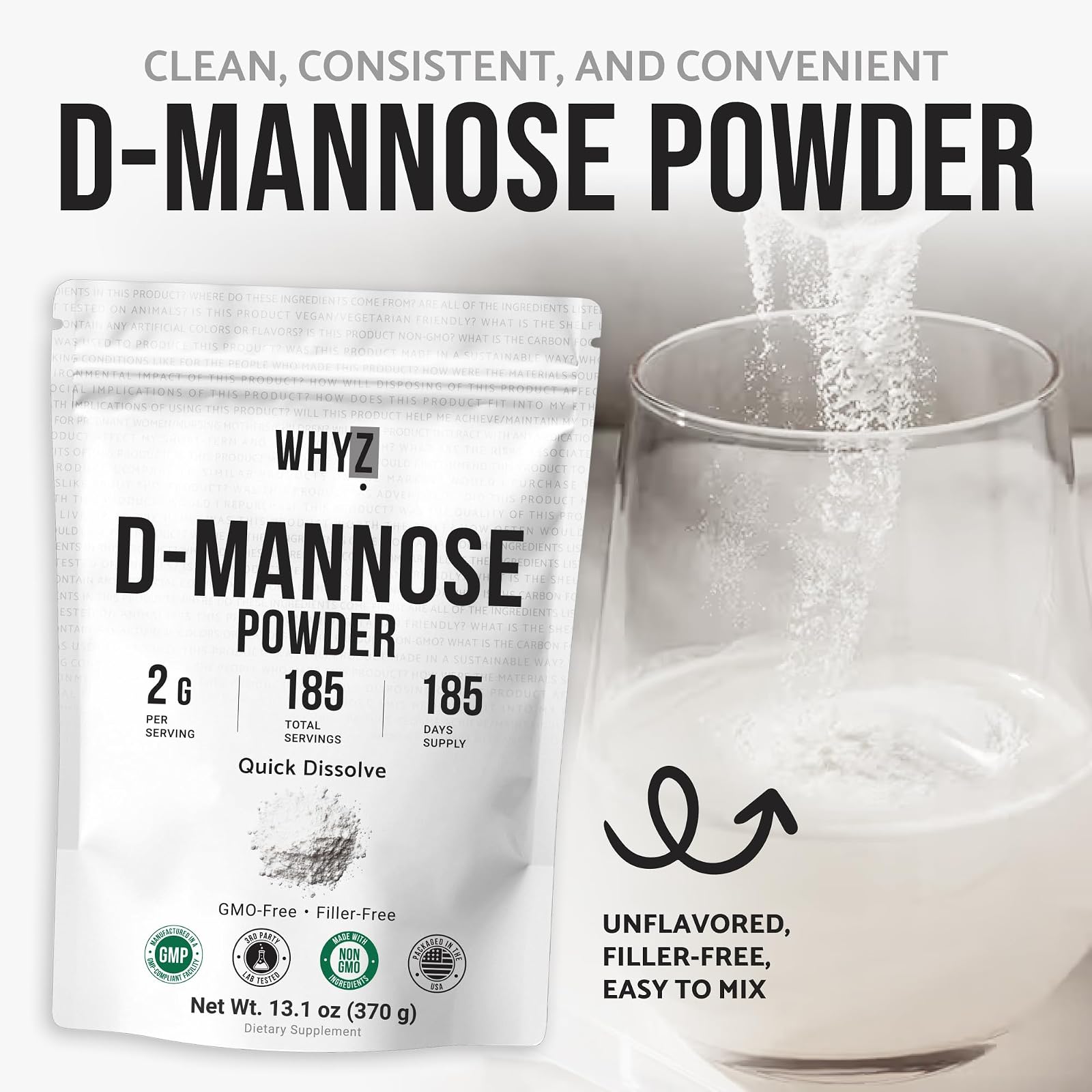D-Mannose for bladder support